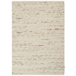 Wollteppich Theko, B:90cm H:10mm L:150cm, beige, Wolle, Wohnzimmer, Teppiche, "Allg&auml;u Super, handgewebt", Handweb Teppich, reine Schurwolle, auch als