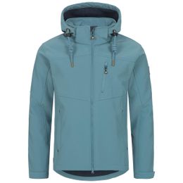 ANKERGLUT Herren Softshelljacke "PEAK CREEK MEN", blau, Gr. L, 96% Polyester; 4% Elasthan, Jacken, auch in Großen Größen erhältlich