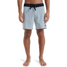 Quiksilver Herren Boardshorts "Surfsilk Kaimana 16"", grau, Gr. 33, Obermaterial: 88% Polyester, 12% Elasthan;, Hosen