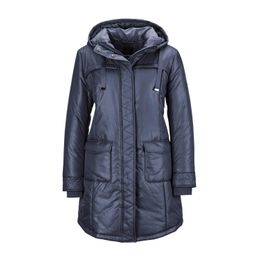 GOLDNER Damen Winterjacke "Kurzgr&ouml;&szlig;e Anorak", blau, Gr. 24, Obermaterial: 100% Polyester PES., Jacken