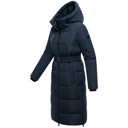 Navahoo Damen Steppmantel "Herbstnebel 14"blau, Gr. XL, Obermaterial: 100% Polyester; Innenfutter: 100% Polyester; Wattierung: 100% Polyester;