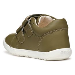 Geox Baby Lauflernschuh "B MACCHIA BOY", Gr. 22, gr&uuml;n, Nappaleder, Schuhe, Babyschuh, Klettschuh, Sneaker f&uuml;r Laufanf&auml;nger