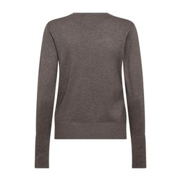 Freequent Damen Strickpullover "FQKATIE", braun, Gr. L, unifarben, Feinstrick, Obermaterial: 82% Viskose, 16% Polyamid, 2% Elasthan, Pullover, mit