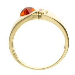 OSTSEE-SCHMUCK Damen Fingerring "OSTSEE-SCHMUCK Ring Benita Ring Benita", 54 (17,2), Gelbgold 333, gold, Gelbgold 333, Fingerringe