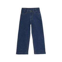 Minymo M&auml;dchen Regular-fit-Jeans "Regular-fit-Jeans MIJeans wide loose fit", blau, Gr. 98, Obermaterial: 80% Baumwolle CO. 19% Polyester PES. 1%