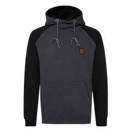 INDICODE Herren Kapuzenpullover "Hoodie IDToney", grau, Gr. XL, unifarben, Web, Obermaterial: 60% Baumwolle CO. 40% Polyester PES., Pullover