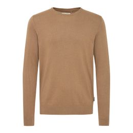 Blend Herren Strickfleece-Pullover "Strickpullover BHPullover", braun, Gr. XXL, Obermaterial: 78% Viskose CV. 22% Polyester PES., Pullover