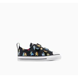 Converse M&auml;dchen Sneaker "Chuck Taylor All Star BLUEY", Gr. 21, schwarz, Textil, Schuhe, f&uuml;r Kinder