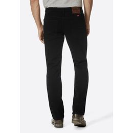 Herren 5-Pocket-Hose "Phoenix Twill Big Straight Cut Stretch", schwarz, Gr. 40, HERO by John Medoox, Denim/Jeans, 77% Baumwolle, 21% Polyester, 2%