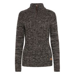 oxmo Damen Troyer "Troyer OXPhepe", schwarz, Gr. XL, Obermaterial: 100% Baumwolle CO., Pullover