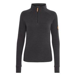 North Bend Damen Sweatshirt "Sweatshirt NBKabea W", grau, Gr. 40, Obermaterial: 92% Polyester PES. 8% Elasthan EL., Shirts
