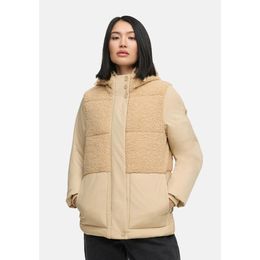 Marikoo Damen Winterjacke "Sheeta", beige, Gr. XS, Obermaterial: 100% Polyester; Futter: 100% Polyester; Wattierung: 100% Polyester; Ärmelfutter: