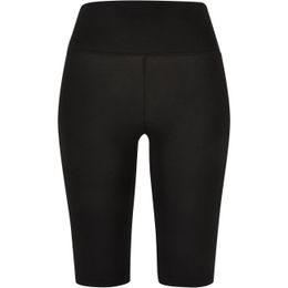 Urban Classics Damen Radlerhose "Urban Classics Damen Ladies Organic Stretch Jersey Cycle Shorts"schwarz, Gr. 5XL, unifarben, 95% Baumwolle, 5%