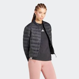 Damen Steppjacke "W HELIONIC L J", schwarz, Gr. XXL, adidas Sportswear, Obermaterial: 100% Polyamid. Wattierung: 80% Entendaune, 20% Federn, Jacken