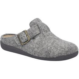 Josef Seibel Damen Hausschuh "Cara 01, grau", Gr. 37, grau, Obermaterial: 100% Textilmaterial TEXMAT., Schuhe