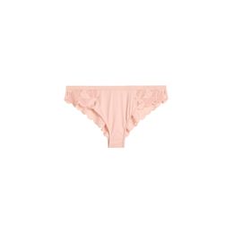 Marc O'Polo MARC O'POLO Damen Tai-Slip "Tender Lace", Gr. XL, rosa, Microfaser, Obermaterial: 89% Polyamid, 11% Elasthan, Unterhosen, elastisch, Microfaser,