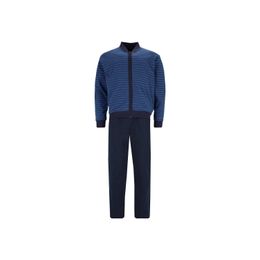 Hajo Herren Sweater "Trainingsanzug", blau, Gr. M, Obermaterial: 62% Baumwolle CO. 38% Polyester PES., Sweatshirts