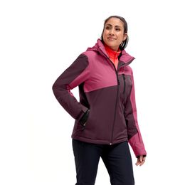 Maier Sports Damen Skijacke "Glacierguard W", lila, Gr. 46, 100% Polyester, Jacken, Damen Winterjacke wattiert u. wasserdicht