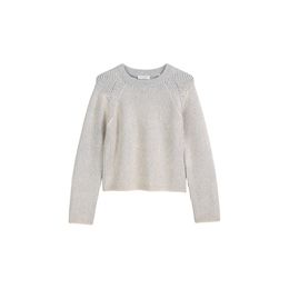 Marc O'Polo MARC O'POLO M&auml;dchen Strickpullover "zweifarbig gestreift", blau, Gr. 164, gestreift, Obermaterial: 58% Polyacryl, 30% Polyamid, 8% Wolle
