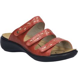 Josef Seibel Damen Sandale "Ibiza 66, rot", Gr. 40rot, Obermaterial: 100% Rindsleder Leather cow., Schuhe