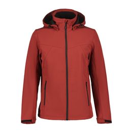 Icepeak Herren Softshelljacke "BRIMFIELD", rot, Gr. 60, Softshell, Obermaterial: 95% Polyester, 5% Elasthan, Jacken