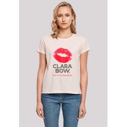 F4NT4STIC Damen T-Shirt "Clara Bow Red Lip Classic Thing"pink, Gr. L, Obermaterial: 100% Baumwolle, Shirts, Premium Qualit&auml;t