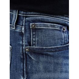 Jack & Jones JACK & JONES Herren Slim-fit-Jeans "JJIGLENN JJORIGINAL CB 820 NOOS", blau, Gr. 31, Abriebeffekte, Denim/Jeans, Obermaterial: 98% Baumwolle, 2%