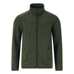 WHISTLER Herren Fleecejacke "Sampton", gr&uuml;n, Gr. XL, meliert, 100% Polyester, Jacken, aus schnell trocknenden Materialien