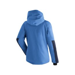 Maier Sports Damen Skijacke "Nuria", blau, Gr. 46, 100% Polyester, Jacken, Damen Winterjacke, wind- und wasserdicht, 3 RV-Taschen, Regular Fit