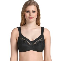 Damen Entlastungs-BH "Safina", ANITA SINCE 1886, Gr. 80, schwarz, Stoff, Obermaterial: 50% Polyamid, 25% Polyester, 10% Elasthan, 10% Viskose, 5%