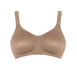 Anita Damen Soft-BH "Spezial BH beidseits Care", Gr. 80, braun, Stoff, Obermaterial: 75% Polyamid PA. 25% Elasthan EL., BHs