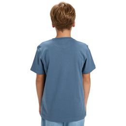 Quiksilver Jungen T-Shirt "Ev In Waves", blau, Gr. 12, 100% Baumwolle, Shirts