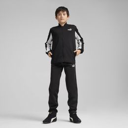 Puma Jungen Jogginganzug "Poly Baseball-Anzug Jungen", schwarz, Gr. 152, 100% Polyester, Sportanz&uuml;ge