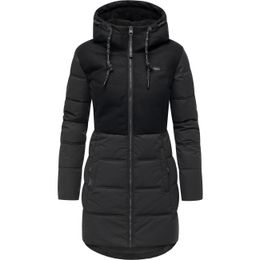 Ragwear Damen Winterjacke "Ashani Block Intl.", schwarz, Gr. M, Obermaterial 1: 100% Polyester. Obermaterial 2: 100% Polyester. Innenfutter: 100%