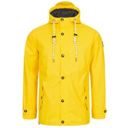 ANKERGLUT Herren Regenjacke "Friesennerz GANDER MEN", gelb, Gr. L, Obermaterial: 100% Polyurethan; Futter: 100% Polyester, Jacken, auch in Gro&szlig;en