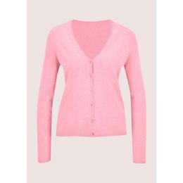 Madeleine Mode MADELEINE Damen Strickjacke "Strickjacke Strickjacke"himbeersorbet, melange, Gr. 44, Obermaterial: 46% Modal CMD. 40% Polyacryl PAN. 14% Polyamid