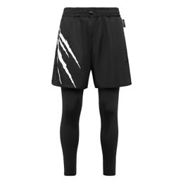 Plein Sport Herren Sporthose "Scratch", schwarz, Gr. XXXL, Obermaterial: 90% Polyester, 10% Elasthan, Hosen