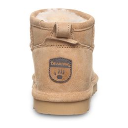 Bearpaw Damen Winterboots "SHORTY", Gr. 38, beige, Veloursleder, Schuhe, Winterstiefel, Schlupfstiefel mit herausnehmbarer Innensohle