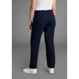Maier Sports Damen Outdoorhose "DA-HOSE EL. HELGA", blau, Gr. 34, Obermaterial: 91% Polyester, 9% Elasthan, Hosen