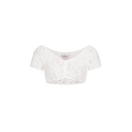 N&uuml;bler N&Uuml;BLER Damen Dirndlbluse "Dirndlbluse Carmen Maria", wei&szlig;, Gr. 42, Obermaterial: 100% Polyacryl PAN., Blusen
