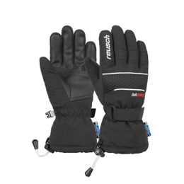 Reusch Kinder Skihandschuhe "Connor R-TEX XT Junior", schwarz-wei&szlig;, Gr. 4, mehrfarbig, 87% Polyester, 11% Polyurethan, 2% Elasthan, Handschuhe, in