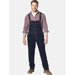 Jan Vanderstorm Herren Latzjeans "Latzhose KEARON", blau, Gr. 76, Obermaterial: 98% Baumwolle CO. 2% Elasthan EL., Hosen