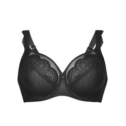 Anita Damen B&uuml;gel-BH "B&uuml;gel BH Selma", Gr. 80, schwarz, Spitze, Obermaterial: 84% Polyamid PA. 16% Elasthan EL., BHs