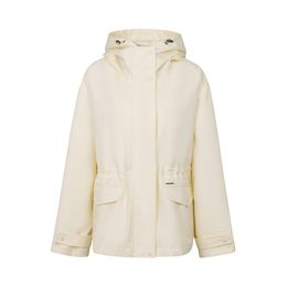Bugatti Damen Regenmantel, gelb, Gr. 40, unifarben, 65% Baumwolle, 35% Polyester, M&auml;ntel, mit Kapuze und wasserabweisend