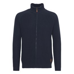 !Solid SOLID Herren Strickjacke "Strickjacke SDXenos", blau, Gr. L, Obermaterial: 100% Baumwolle CO., Strickjacken