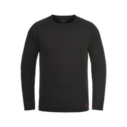 Blend Herren Strickfleece-Pullover "Strickpullover BHJohn", schwarz, Gr. XXL, Obermaterial: 100% Baumwolle CO., Pullover