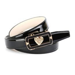 Anthoni Crown Damen Lederg&uuml;rtel, schwarz, Gr. 80, unifarben, Leder, G&uuml;rtel, mit aufwendiger Schmuck-Schlie&szlig;e, Herz
