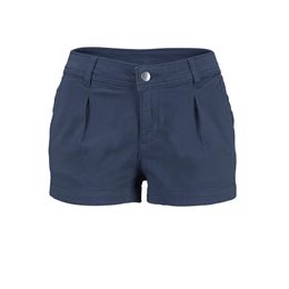 Lascana Damen Shorts, blau, Gr. 34, unifarben, Denim/Jeans, Obermaterial: 98% Baumwolle, 2% Elasthan, Hosen, aus Baumwollstretch mit Taschen, kurze