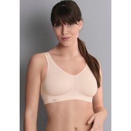 Anita active Damen Sport-BH "Light & Firm", Gr. 95, rosa, Stoff, Obermaterial: 80% Polyamid, 20% Elasthan, Basic, BHs, gemoldete Cups, verstellbare