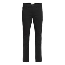 Blend Herren Chinohose "Chinohose BHNewbury", schwarz, Gr. 34, Obermaterial: 53% Baumwolle CO. 44% Polyester PES. 3% Elasthan EL., Hosen